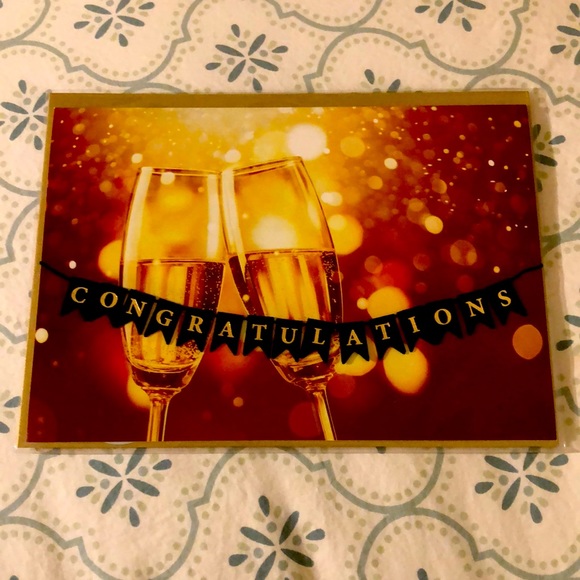 Papyrus | Party Supplies | Papyrus Congratulations Card | Poshmark